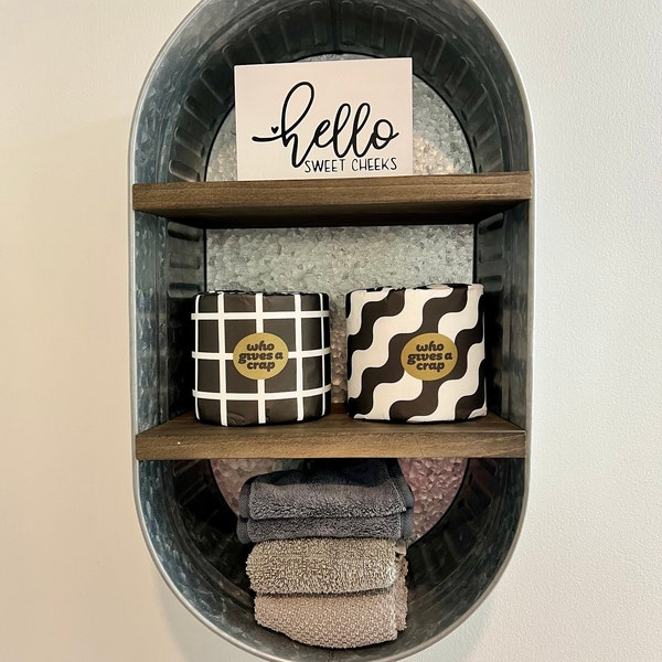 Handcrafted Hello Sweet Cheeks Wood Sign: Funny Bathroom Decor - Etsy