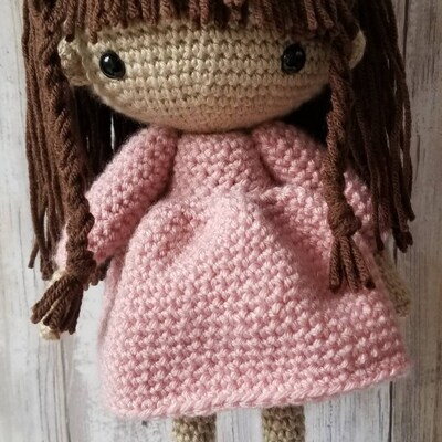 Matilda Amigurumi Doll Crochet Pattern PDF - Etsy