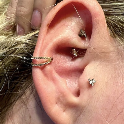 Conch Chain 2mm Rounded Links Stainless Steel Conch Ear - Etsy