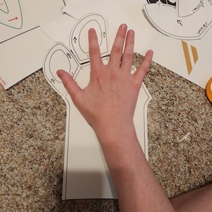 3 Finger Hoof Fursuit Pattern PDF DOWNLOAD - Etsy