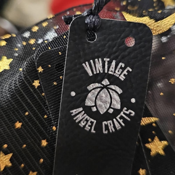 Custom Faux Leather Labels for Handmade Items, Custom Tags 2.75 X 0.75 ...