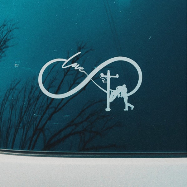 Linewife Decal, Linewife Sticker, Gift for Her, Lineman Girlfriend ...
