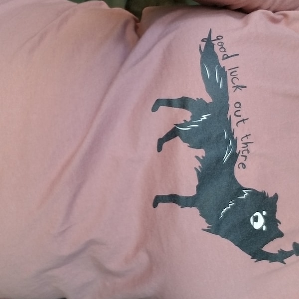 Good Luck Out There Fantastic Mr Fox Wolf Fist of Solidarity Sticker - Etsy