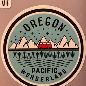 Oregon Sticker Mini Mix FREE Shipping Mix & Match. Pacific - Etsy