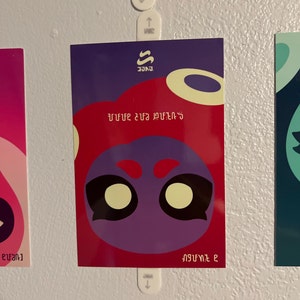 Splatoon Hotlantis AGT Posters Agent 3, 4, 8, New 3, Octavio, Grizz ...