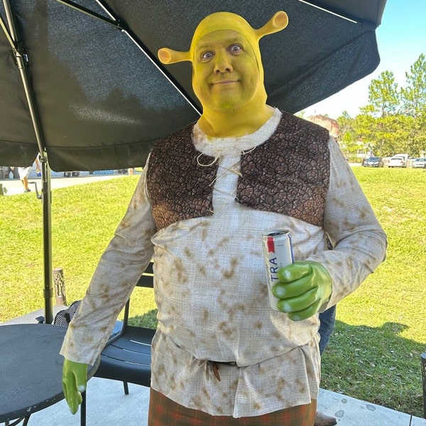 Special FX Makeup - Theatrical Makeup - Shrek the Musical - Shrek Latex ...