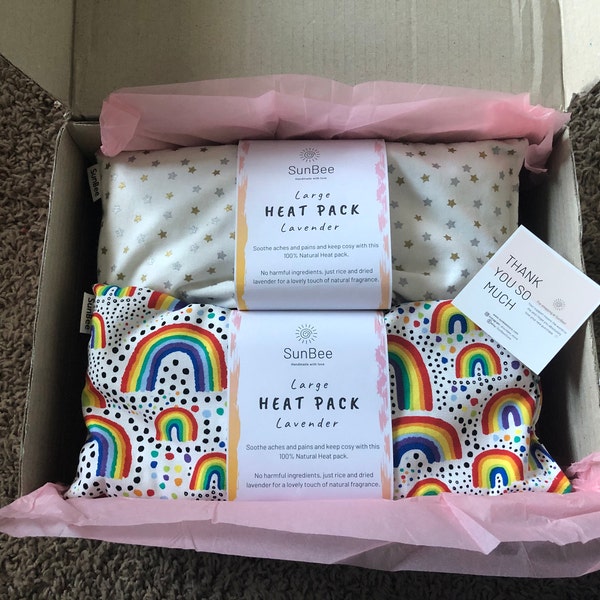 Extra-large Heat Pack - Multiple Patterns + Lavender Scent Option. - Etsy