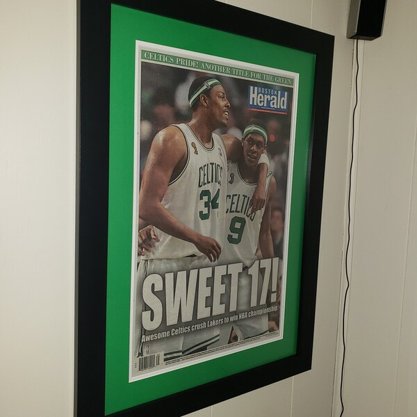Boston Celtics - 2008 NBA Champions - Boston Herald Newspaper - "sweet ...