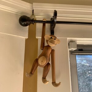 New Teak and Limba Monkey by Kay Bojesen Produced by Kay Bojesen ...