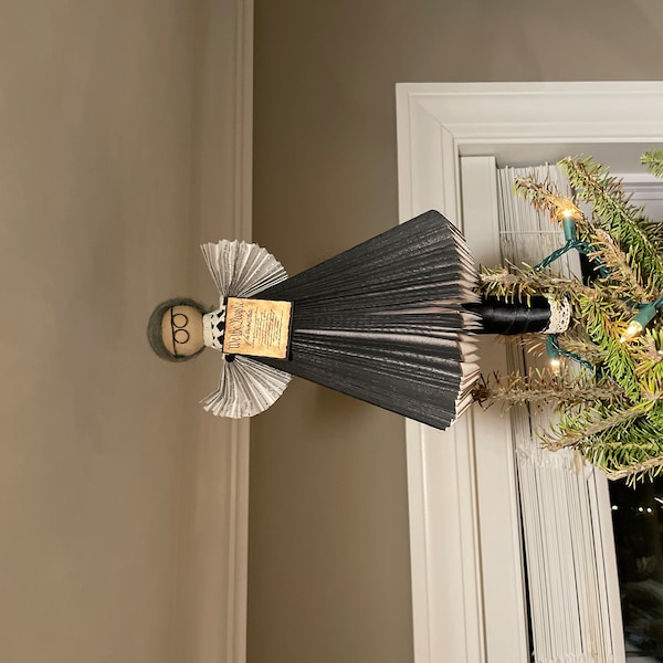 RBG Angel Tree Topper, RBG Doll, Memorial, Supreme Court, Book Angel ...