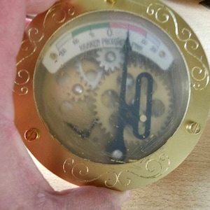 The Climatic Revelator Working Steampunk Weather Forecast Machine - Etsy