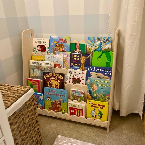 Corner Shelf Montessori Toy Shelf Corner Toyshelf Montessori Wooden ...