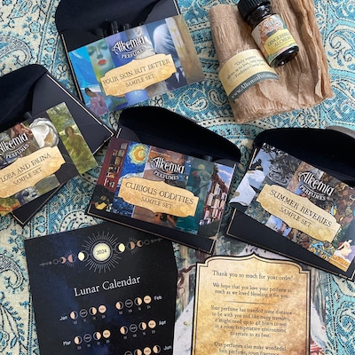 Alkemia Perfumes Introductory Sample Set - Etsy