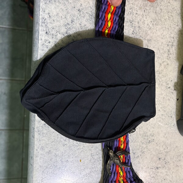 Leaf Pouch Fits on Utility Belt Bag, Elven Forest Fantasy Cosplay ...
