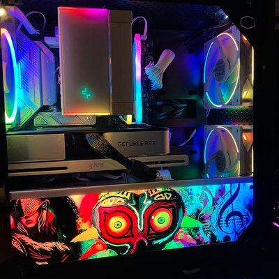 Custom Rgb Pc Case Light Decoration Board Panel Water Cooling Pc Decor ...