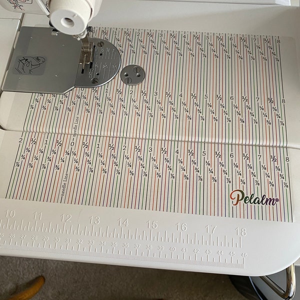 Printable 1/8th Inch Seam Guide Allowance Template - (INCHES) - Gabarit ...