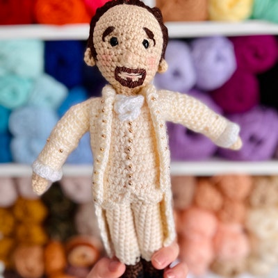 PATTERN Pdfs Hamilton Amigurumi Crochet Doll Crochet Dolls Pattern Set ...