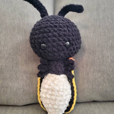PATTERN: Flicker the Firefly Crochet Firefly Pattern Amigurumi ...