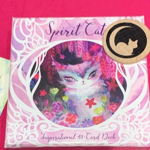 Spirit Cats Oracle Deck Inspirational Card Deck Tarot | Etsy