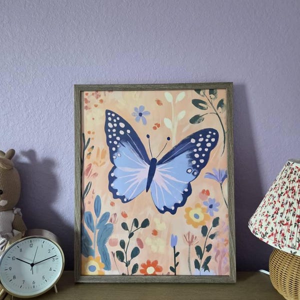 Jungle Animals Vibrant Wall Art Set of 3, Abstract Maximalist Print ...