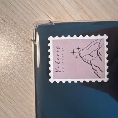 Velaris Stamp Sticker VINYL STICKER City of Starlight ACOTAR Sarah J ...