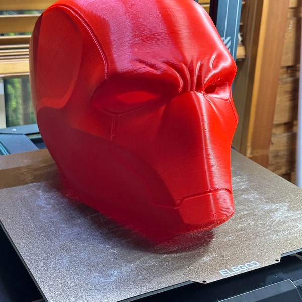 Red Hood Original 2 - Mask Helmet Cosplay STL File - Etsy