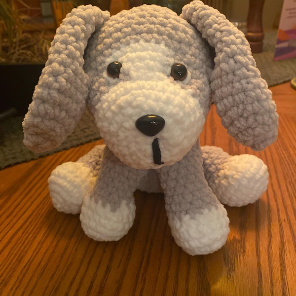 Crochet Puppy Amigurumi Pattern | Dog Plushie Crochet Pattern Tutorial ...