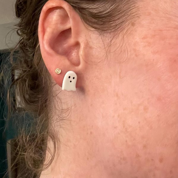 Ice Cream Cone Collection/ Ice Cream Earrings/ Ice Cream Studs/ Clay ...