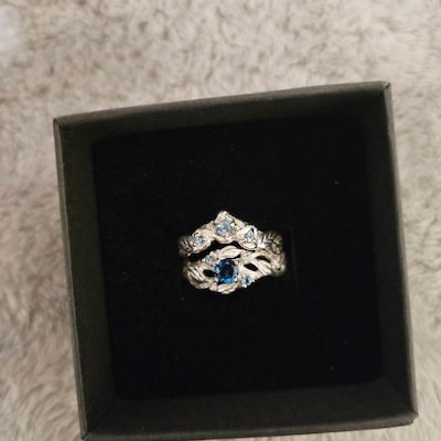 Unisex Gothic Wedding Ring, Gothic Witch Rings for All Genders, Witchy ...