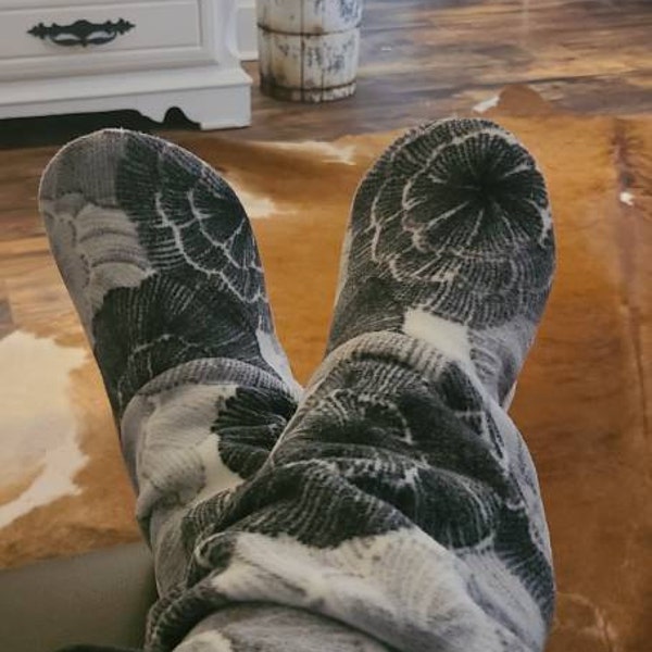 Womens Slippers, Moccasin Socks, Sock Boots, Knee High Booties ...