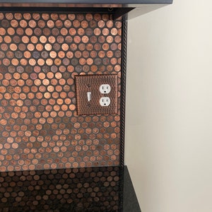 Tile Sheets of US Copper Pennies. Penny Floor and Backsplash Tiles ...