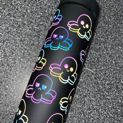 Mood Octopus SVG PNG DXF Reversible Octopus Plushie Cutting File Design ...