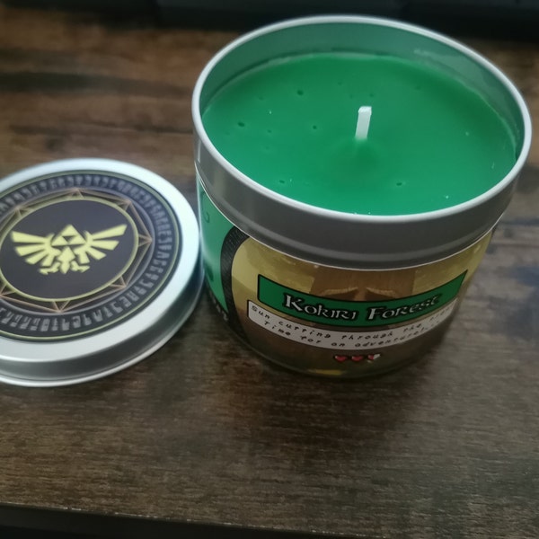 The Legend of Zelda the Kokiri Forest Scented Candle - Legend of Zelda ...