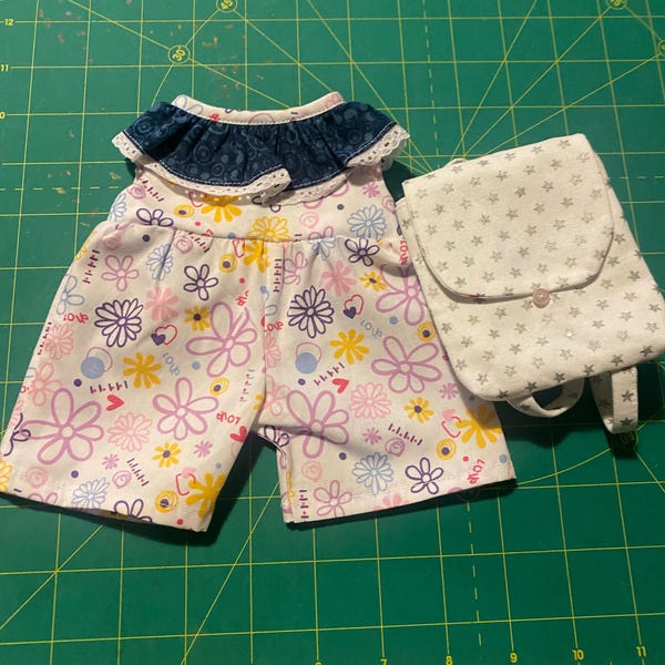 Doll Backpack Pattern for a Studio Seren Stuffed Animal Doll – Make a ...