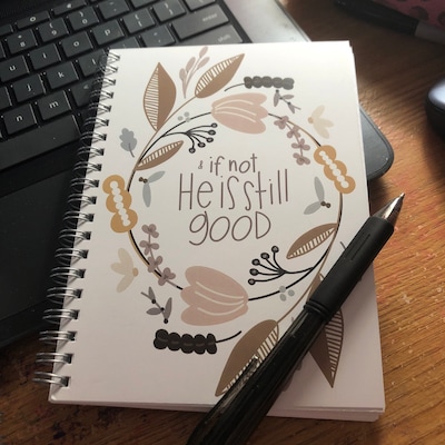 Christian Soft Cover Wirebound Notebook With Bible Verse - Etsy