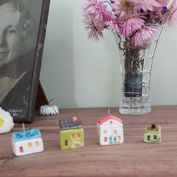 Little Ceramic Houses to Hang Sold Individually | Handmade | Different ...