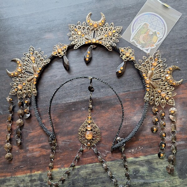 Gold Royal Metal Gloriole Halo Nimbus Crown Wreath Halo - Etsy
