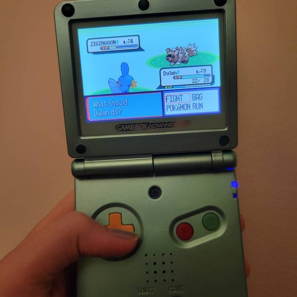 BMO “beemo” Custom Game Boy Advance Gba SP Uv Printed Face With ...