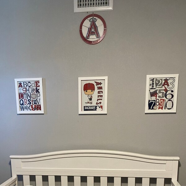 Out of This World Space ABC Alphabet Kids Room, Toy Room, or Nursery ...