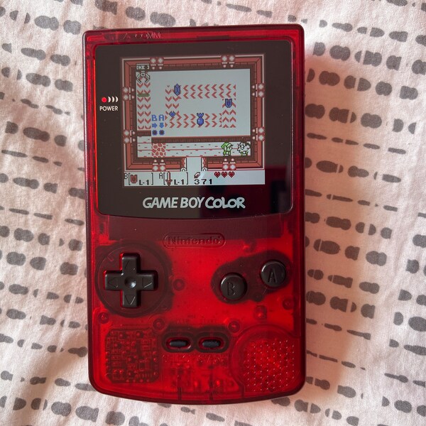 Custom UV Printed Gameboy Color Q5 IPS Backlit LCD Mod. New Speaker ...