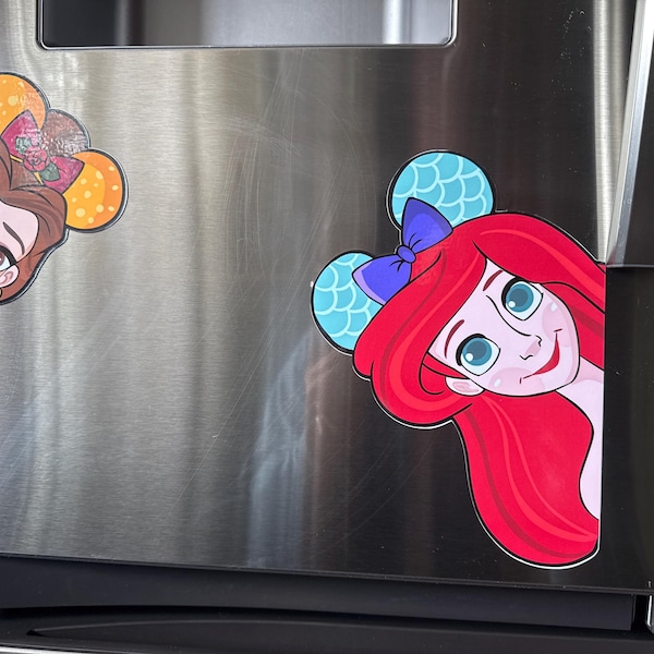 Disney Inspired Princess Side Door Magnet for Disney Cruise Door, Elsa ...
