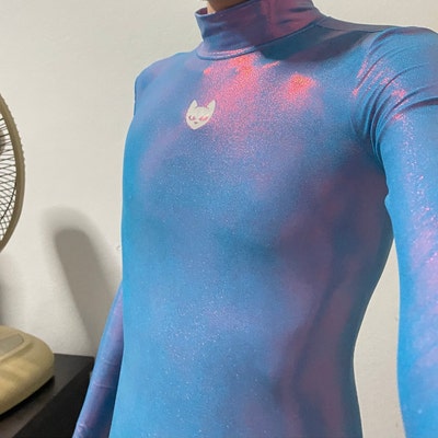 HIRO GATO Swimsuit 'centauri A' Capri Blue Swimming Suit Japan Swimwear ...