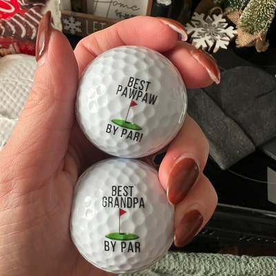 Bride and Groom Golf Balls Couple Golf Balls Wedding - Etsy