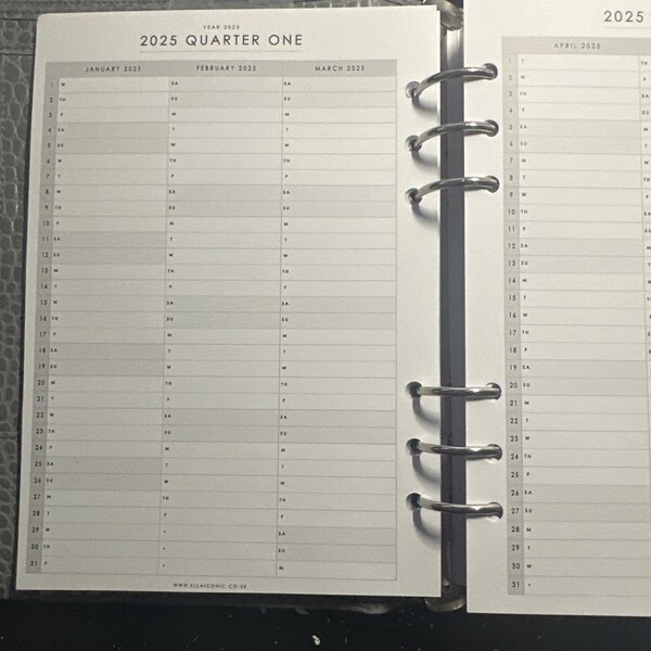 2025 Daily Life Planner | CEO of My Own Life® | 2025 Day a Page Planner ...