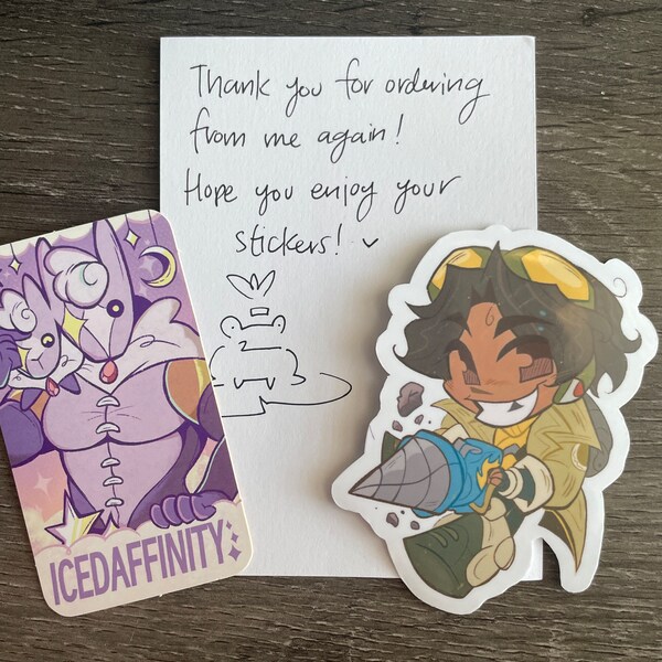 Overwatch DPS Stickers // OW2 - Etsy