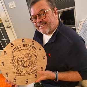 Jimmy Buffett Margaritavill Clock or Plaque - Etsy