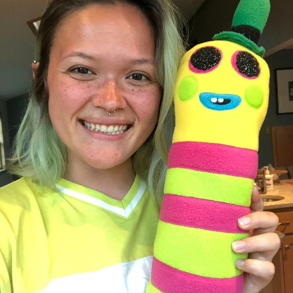 Mr. Dinkles Plush Toy, Soft Toy, Mr. Dinkles Felt Toy, Fleece Toy ...