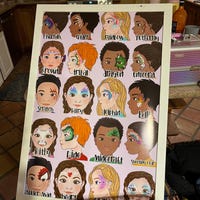 Face Painting Menu Board Digital Fast Faces Easy Face Painting Ideas ...
