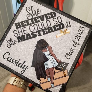 Graduation Cap Topper Label/criminal Justice Major/ Police - Etsy