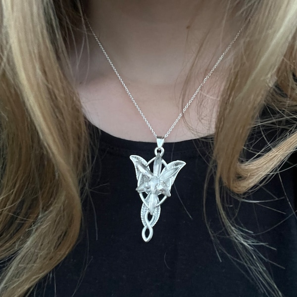 Elf Star Necklace: A Sparkling Symbol of Elven Grace and Love - Etsy